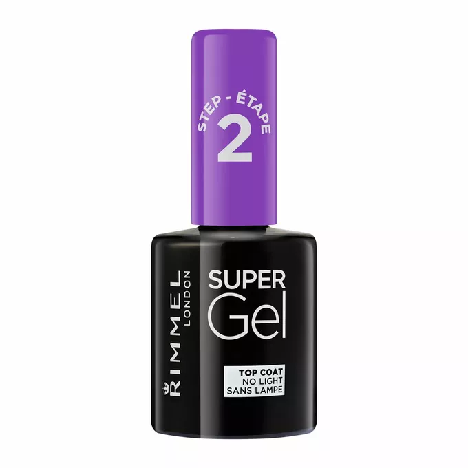 Rimmel Super Gel Top Coat Lakier Utrwalający - sklep Cocolita