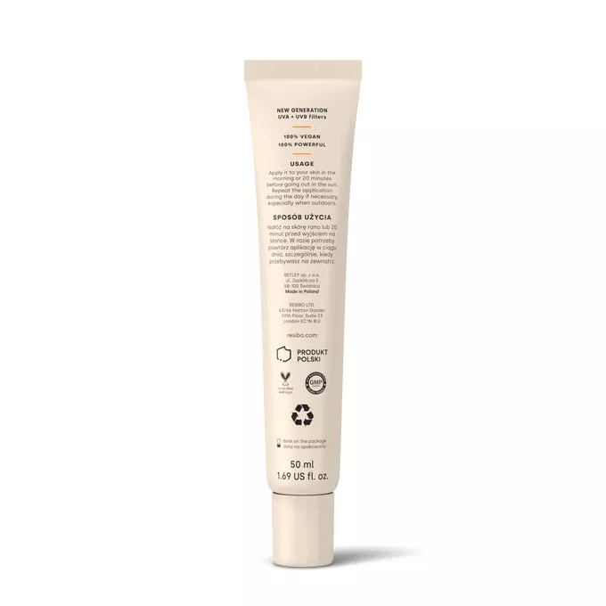 Resibo Sun The People Lekki Krem do Twarzy i Ciała SPF50 50ml - sklep ...