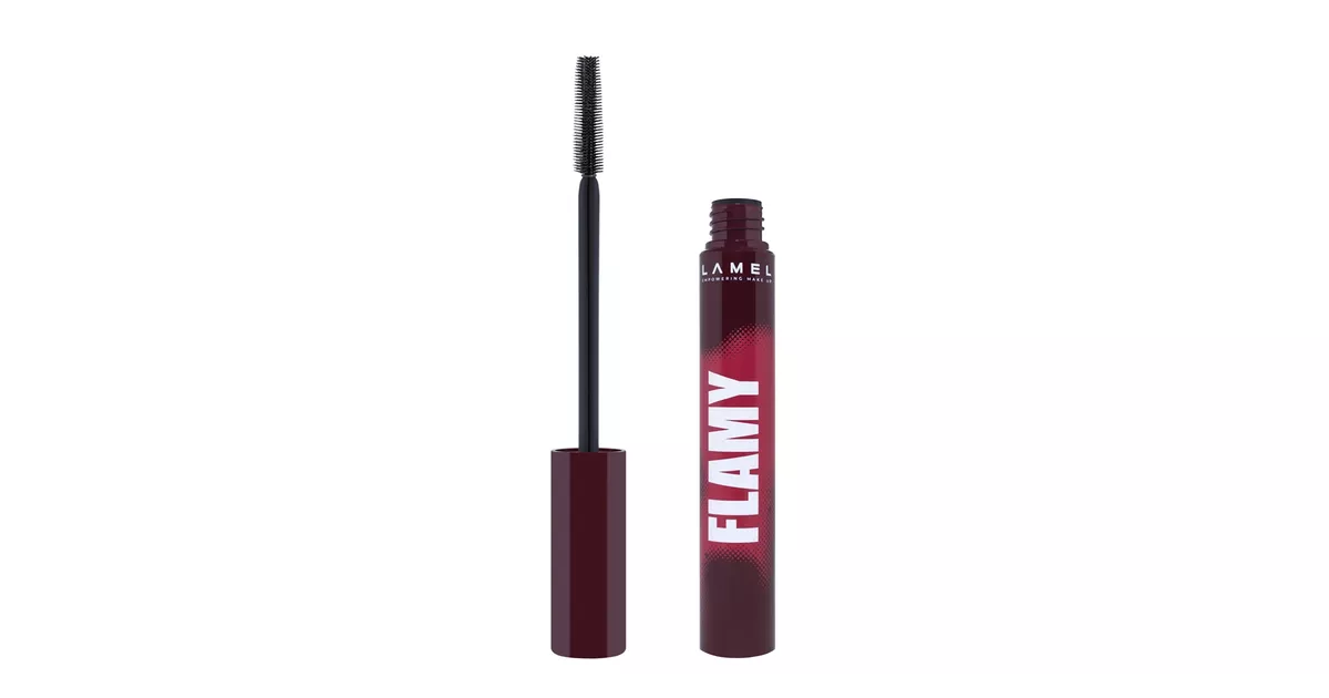 Lamel Flamy Hot Volume Tusz do Rzęs 401 Burgundy Color - sklep Cocolita