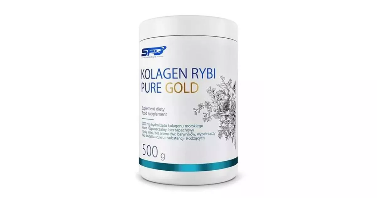SFD Kolagen Rybi Pure Gold Suplement Diety 500g - sklep Cocolita