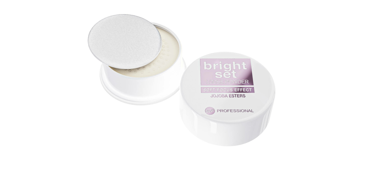Bell Professional Bright Set Puder Sypki Rozświetlający 001 So Glow ...