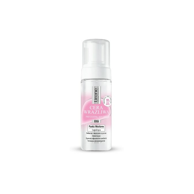 Lirene Cera Wrażliwa Łagodząca Pianka Micelarna 150ml - sklep Cocolita
