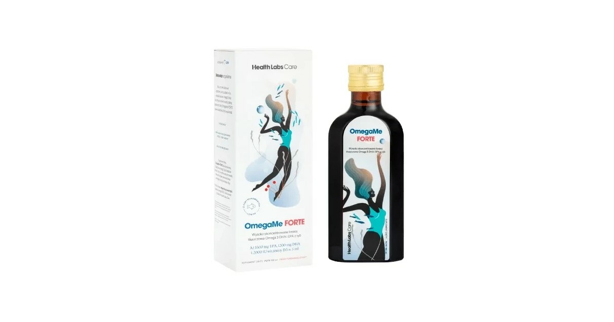 Health Labs Care OmegaMe Forte Suplement Diety 160ml - sklep Cocolita