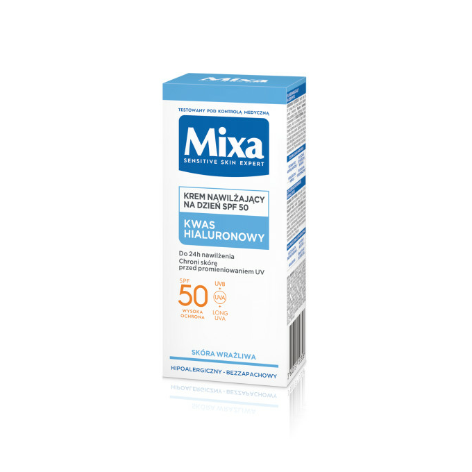 Mixa Krem Nawilżający na Dzień SP50 50ml - sklep Cocolita
