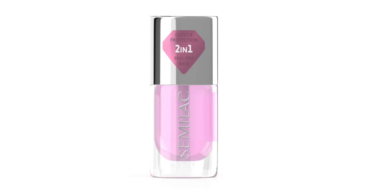Semilac Jelly Nail Tape 2w1 Baza Peel Off i Guma do Skórek - sklep Cocolita