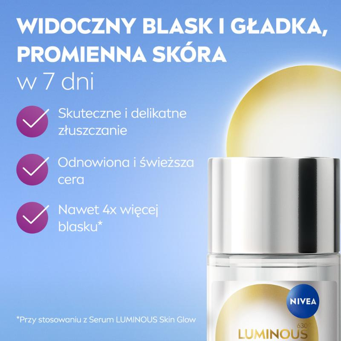 NIVEA Luminous 630 Skin Glow Esencja w Płynie 100ml - sklep Cocolita