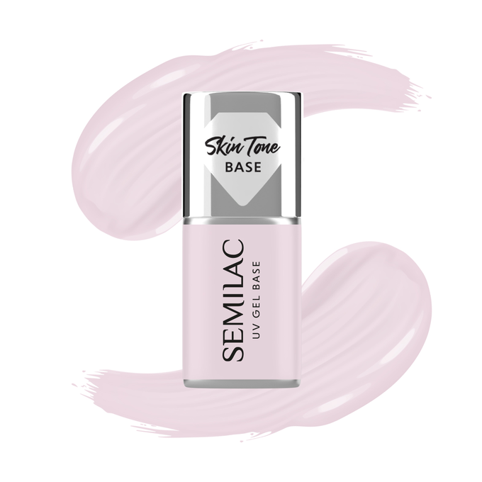 Semilac Baza do Lakierów Hybrydowych Skin Tone Cover Natural Pink ...