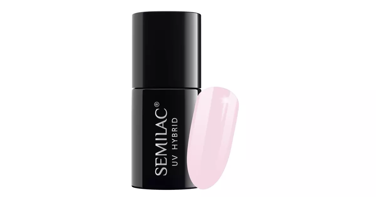 Semilac Lakier Hybrydowy 128 Pink Marshmallow 7ml - sklep Cocolita.pl