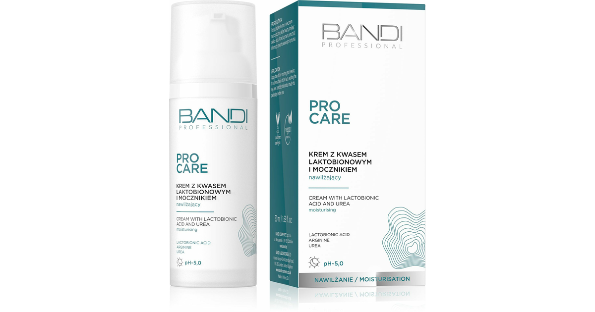 Bandi Pro Care Krem z Kwasem Laktobionowym i Mocznikiem 50ml - sklep ...