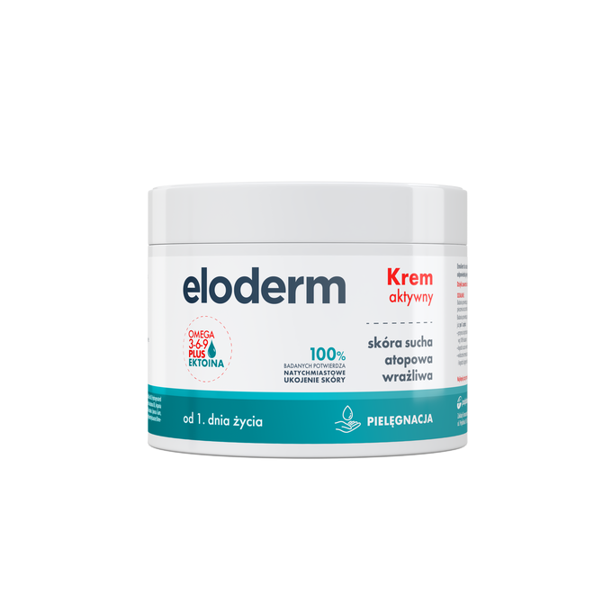 Eloderm Krem Aktywny do Skóry Atopowej i Wrażliwej 300ml - sklep Cocolita
