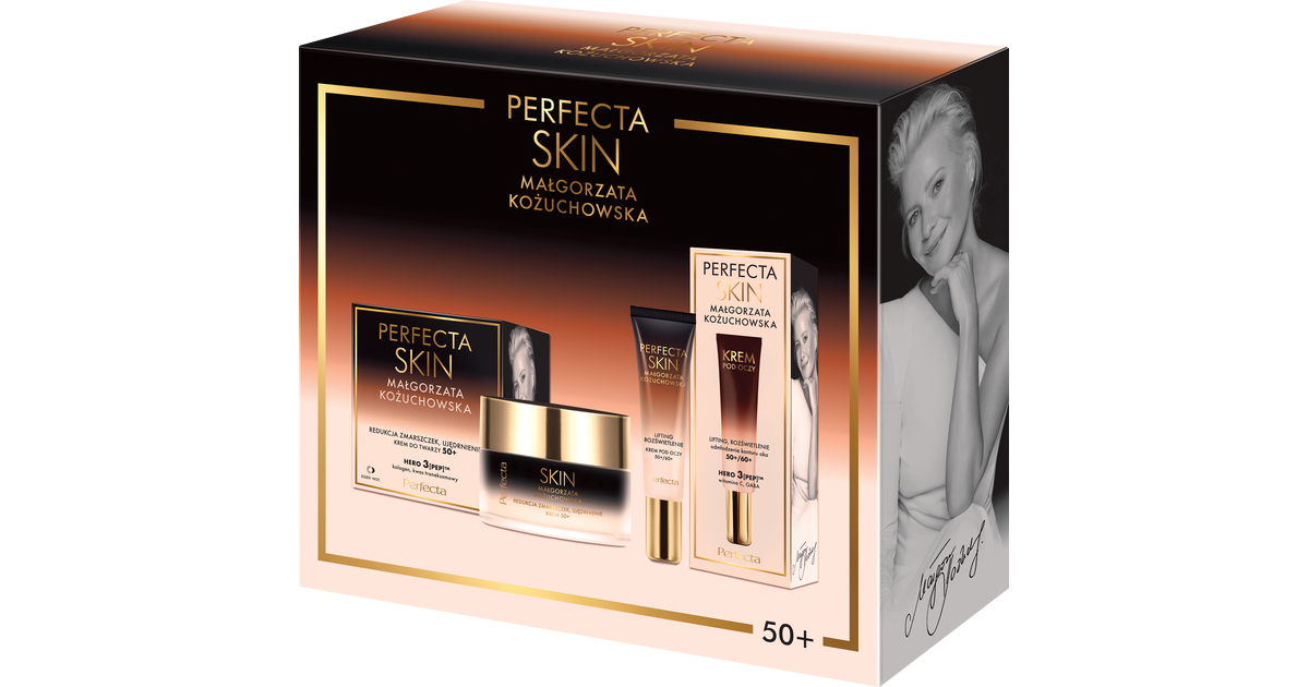Perfecta Skin Małgorzata Kożuchowska Zestaw Kosmetyków do Pielęgnacji ...