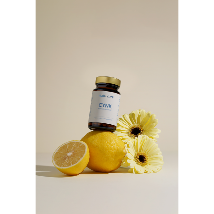 Natu.Care Suplement Diety Cynk + Inulina 60 Kapsułek - sklep Cocolita