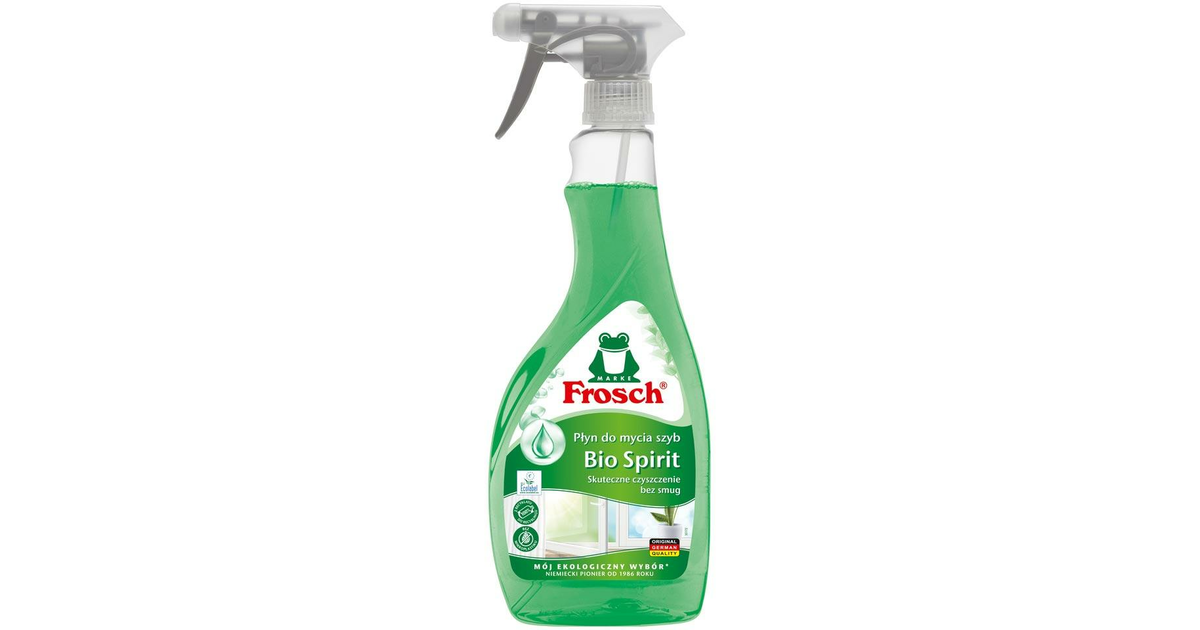 Frosch Płyn do Mycia Szyb Bio Spirit 500ml - sklep Cocolita