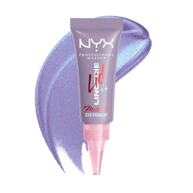 NYX Professional Makeup Lid Lingerie Kremowy Cień do Powiek Lacy Lilac ...